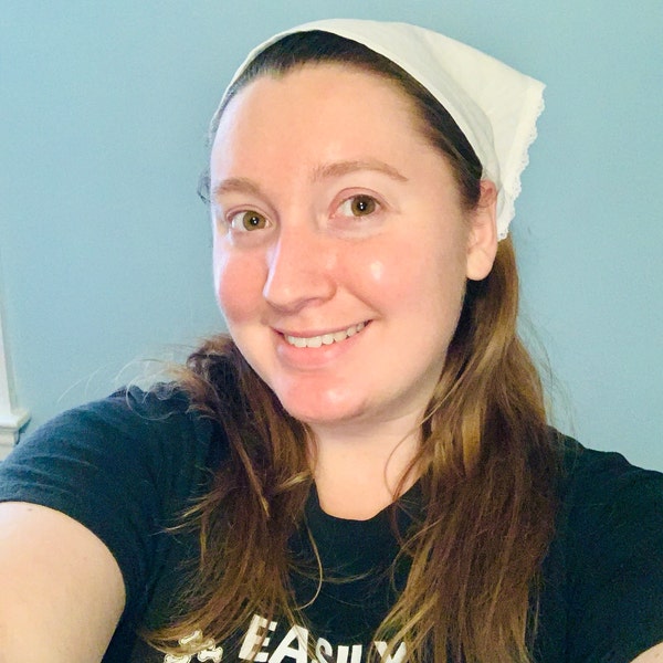 Black Floral Lace Sheer Triangle Headband With Lace Trim - Head Scarf ...