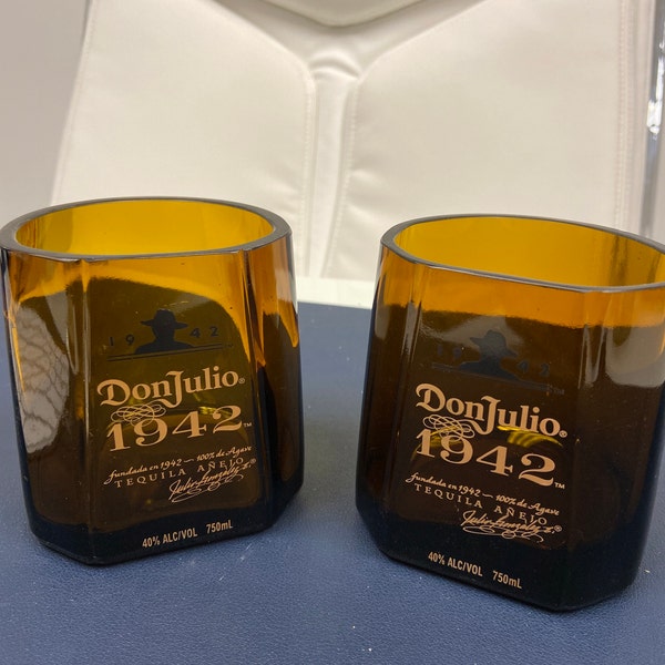 Don Julio 1942 Tequila Rock Glasses Set of 2 - Etsy