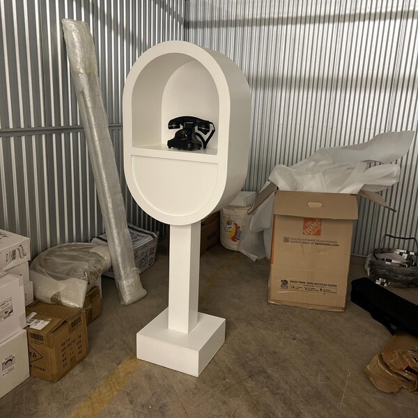 Telephone Booth, Prop , Display, Vintage, Backdrop Prop, English Style ...