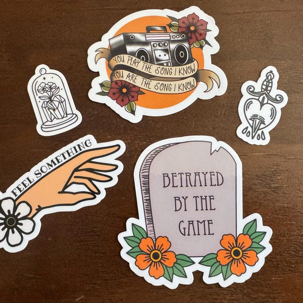 Fall Out Boy Sticker | Fall Out Boy Lyric Sticker | Water Resistant ...