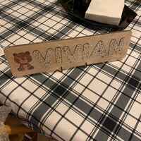 Wire Knitted Baby Name Signs Words Cord Wall Nursery Decor - Etsy