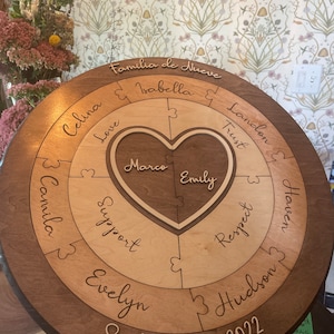 Unity Ceremony, Puzzle Style, Excellent for Blended Families, Wedding ...