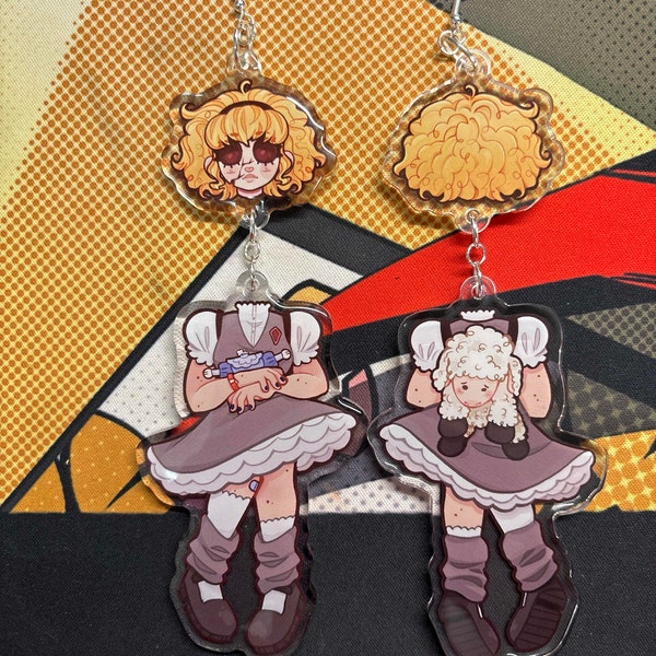 Split Doll Acrylic Keychain - Etsy