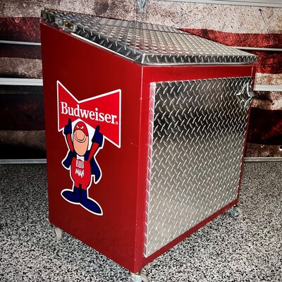 BUDWEISER Sticker Decal DIFFERENT SIZES Beer Bumper Window Bar Wall Etc ...