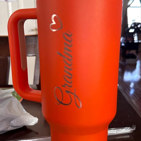Personalized Football Stanley 40oz Cup - Custom Sports Stanley Cup With ...