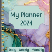 Digital Planner Binder Rings, Goodnotes Planner Digital Coils Realistic ...