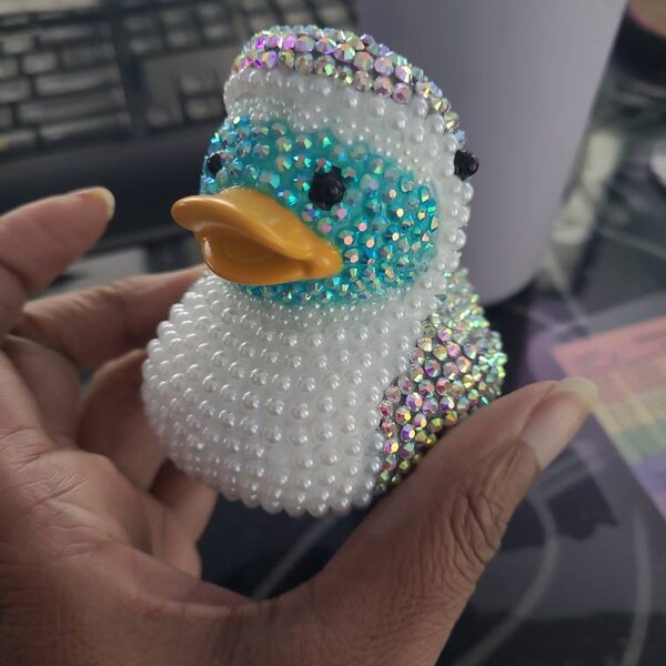 Rhinestone Duck: Sparkling Jeep or Cruise Accessory - Etsy