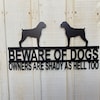 Vertical Dog Silhouette Metal Address Sign With Powder Coat - Etsy