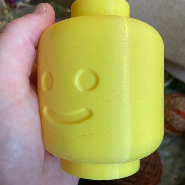 Lego Head Container/storage - Etsy