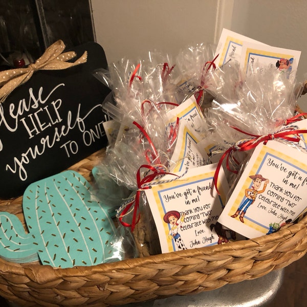 You've Got a Friend in Me! - Toy Story - Party Favor/goody Tags! - Etsy
