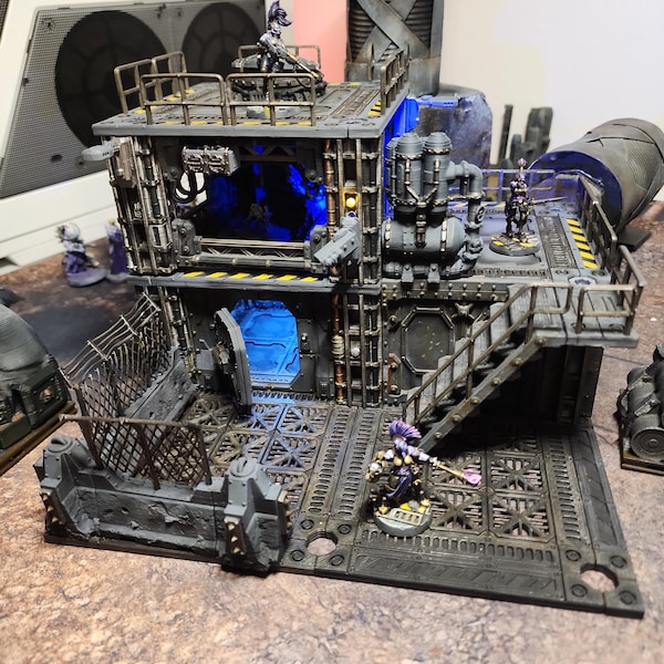 Precinct Umbra Building 40k Terrain for Sci Fi, Star Wars Legion, Kill ...