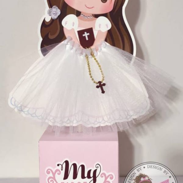 First Holy Communion Girl Centerpiece Centerpiece - Etsy