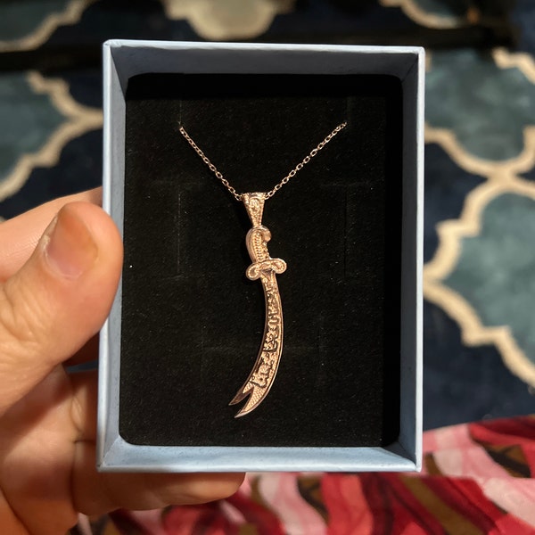 Silver Circassian Flag Necklace, Flag of Adygea Necklace, Circassian ...