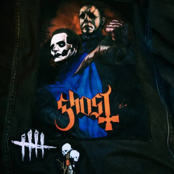 Papa IV Horror, Horror Band Inspired, Handmade Satin Patch - Etsy