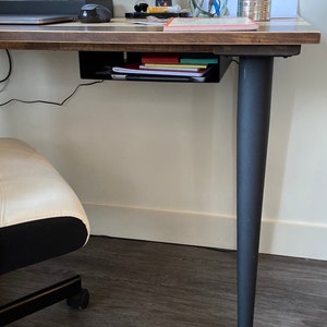 Under Desk Storage Shelf Home Office Desk Organization for Sit Stand ...