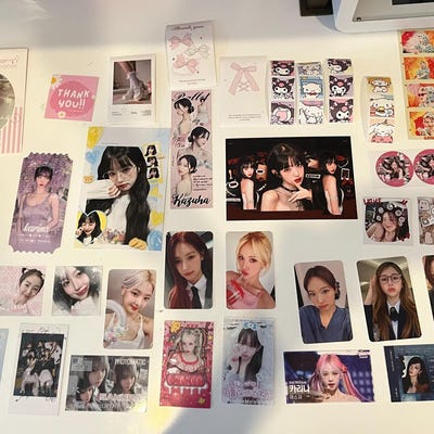 Cute 3inch Mini K-pop Photocards Binder Album Original Design Card ...