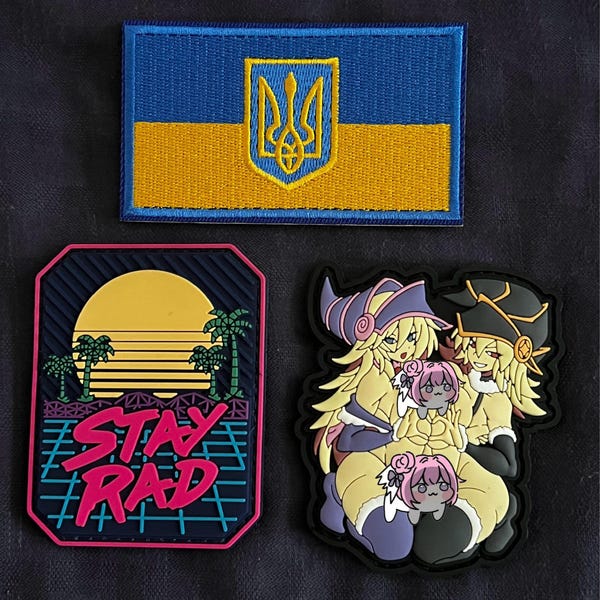 PVC Patch Whirlwind, Anime Patch, Tactical Moral Patch - Etsy