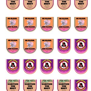 Editable Lollipop Label Template, Lollipop Label Template SVG ...