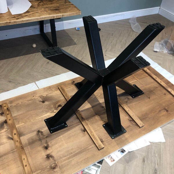 Prism Table Legs Frame - Spider Leg - Dining Table Legs - Etsy UK