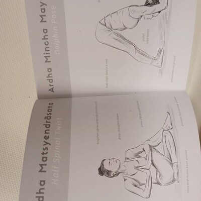 Yoga Book Yoga Pose Manual Yoga Poses Yoga Position Yoga Gifts Yoga ...