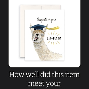 Diploma Llama High School Graduation Cards Funny College Graduation ...