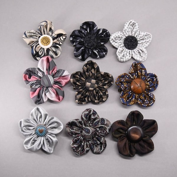 Custom Lapel Pin Flower, Memory Keepsake, Memorial Gifts of Loss of ...