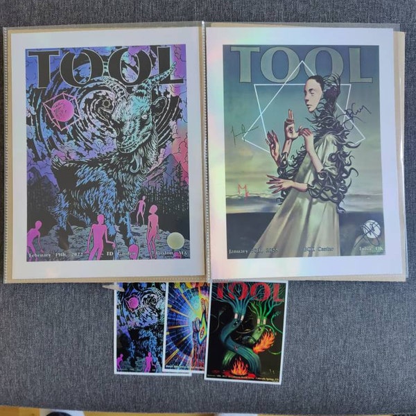 Tool Mexico City Mini Foil Poster March 15th 2025 - Etsy