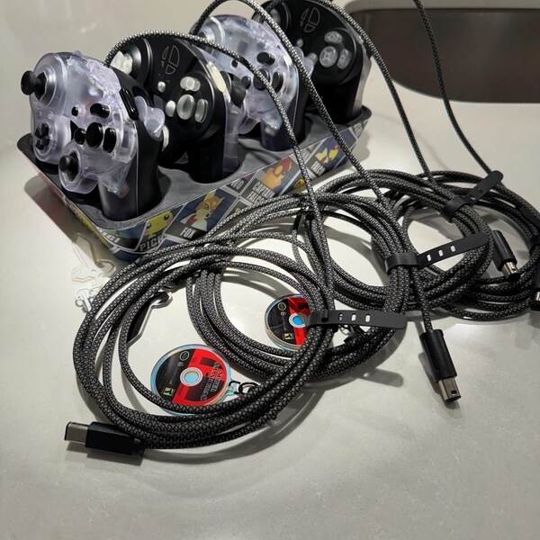 Paracord Cables for Gamecube Controllers, DIY Install - Etsy