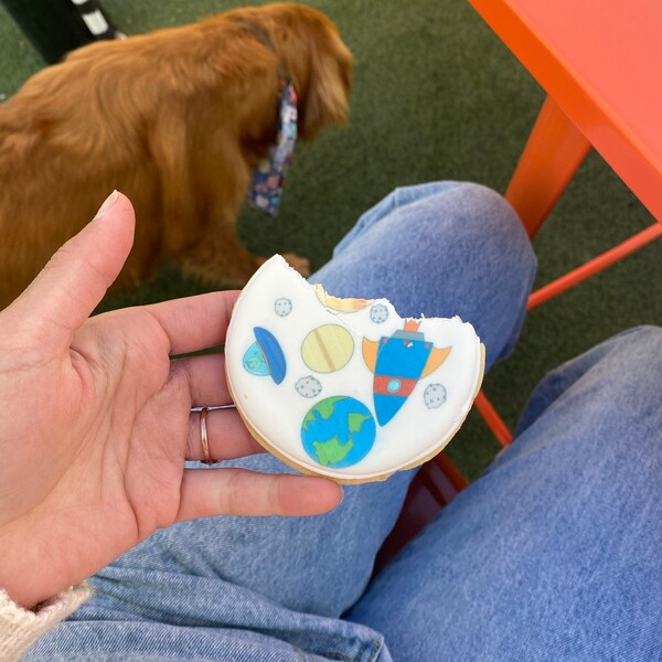 Astronaut Space Themed Rocket Cookies Themed Birthday Event Sugar ...