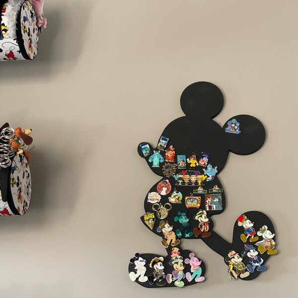 Mickey Full Body Pin Board, Mickey Black Pin Board, Mickey Full Body ...