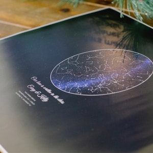 Custom Star Map, Personalized Gift, Night Sky Star Map, Under the Stars ...