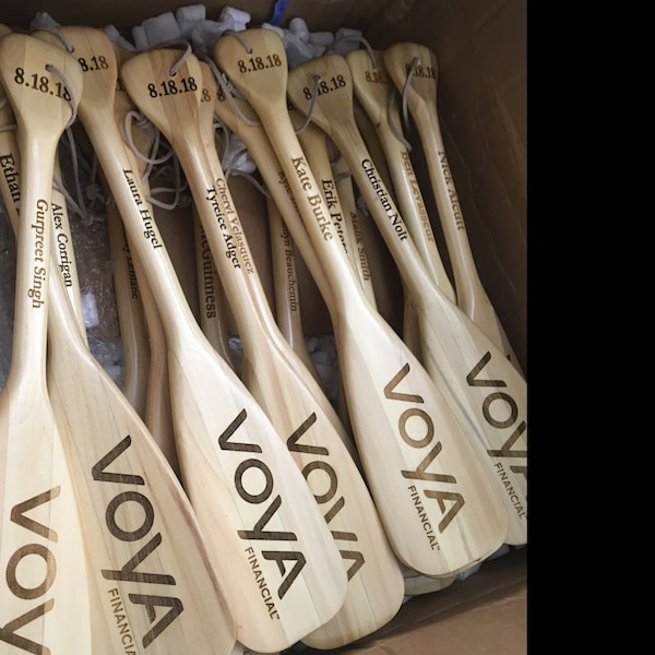 Personalized Mini Canoe Paddle 18" - Engrave, Customize, Personalize ...
