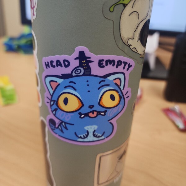 Poop-themed Dog Stickers | Tummy Ache Survivor, Peepeepoopoo, Coffee ...