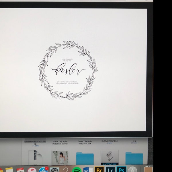 Hand Drawn Wreaths Clip Art , Chalkboard Laurel Clipart, Wedding Rustic ...