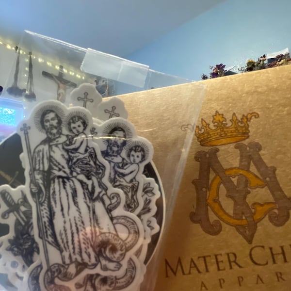 Catholic Sticker Bundle - Etsy