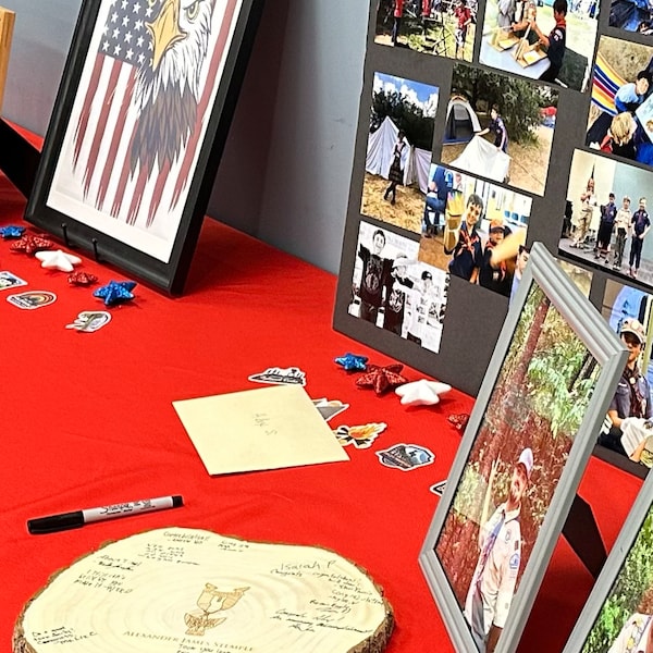 Guest Sign-in, Guest Sign-in Tree Slice, Customized, BSA1403 - Etsy