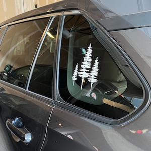Fir Tree Vinyl Decal Vinyl Sticker, Car Window Decal, Yeti Cup Decal ...