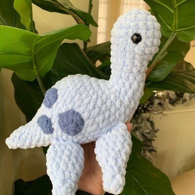 Parasaurolophus Crochet Pattern PDF Dinosaur Amigurumi - Etsy