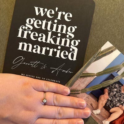 Arch Photo Engagement Party Wedding Sign, Modern Minimal, DIY Editable ...