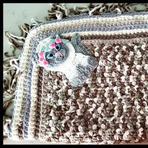 Pink Lady Bug Applique / Crochet Lady Bug Applique / Premade | Etsy