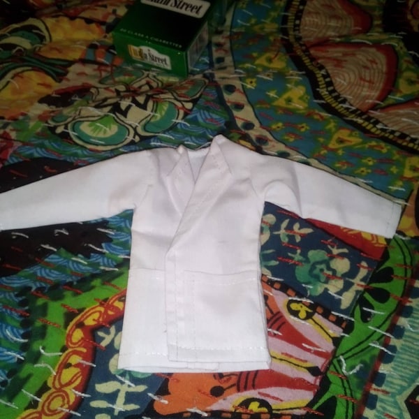 White Two Pocket Lab Coat-will Fit 11.5"dolls - Etsy
