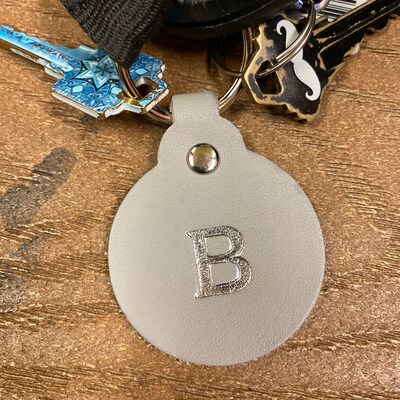 Circle Key Chain. Key Fob. Key Chains. Monogram Keychain Keychain ...