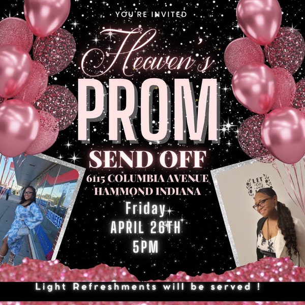 Prom Invitation Flyer, Prom Event Flyer, Prom Invitation, Prom Event ...