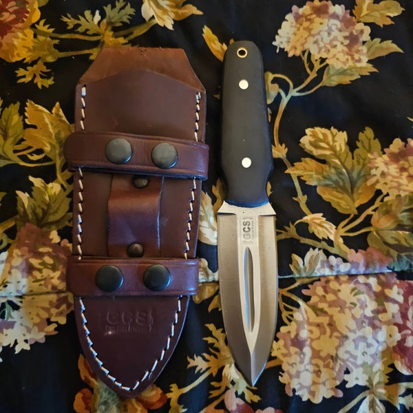 GCS Custom Handmade D2 Steel Hunting Knife G10 Handle With Right Hand ...