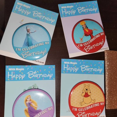 Turning Red Birthday Button Meilin Miriam Pirya Abby - Etsy