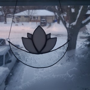 Propagation Station / Stained Glass Window Hanging / White and | Etsy