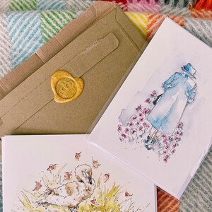 Robin Card Robin Messages Handmade Greetings Card Artisan Maker ...