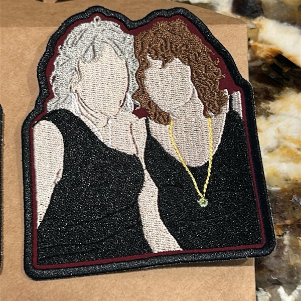 Custom Embroidered Portrait Patch From Photo, Personalized Photo Patch ...