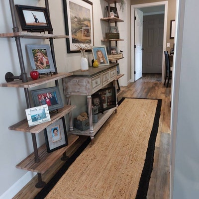 Extra Large Braided Chindi Round Rugs, Dining Room Area Carpet, 5 Feet ...