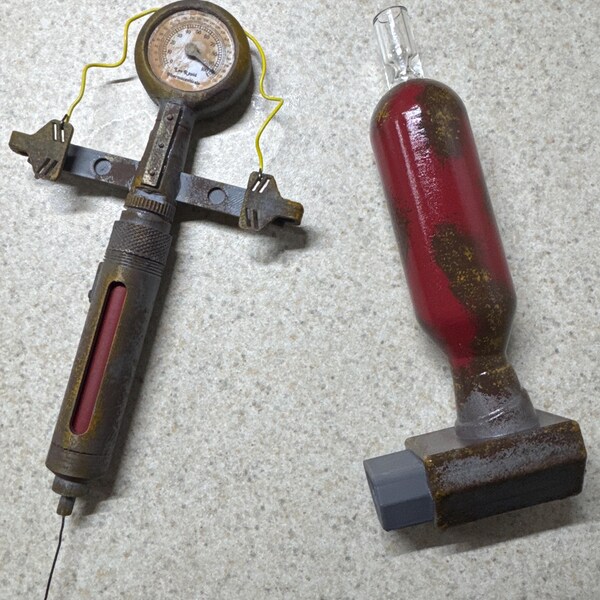 Fallout Inspired Stimpak Prop for Vault Dweller Cosplay and Wasteland ...